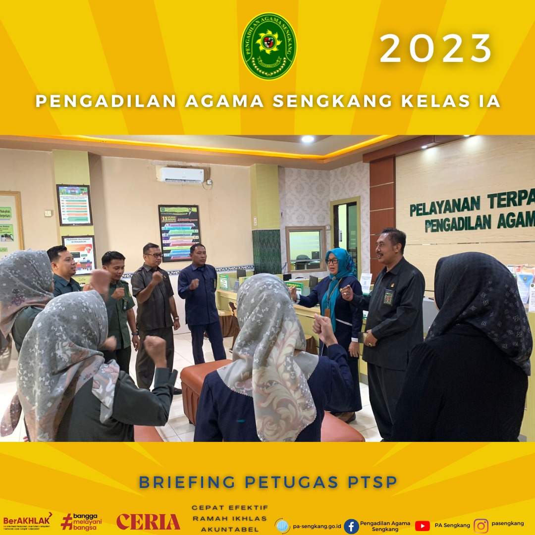 Briefing Petugas PTSP